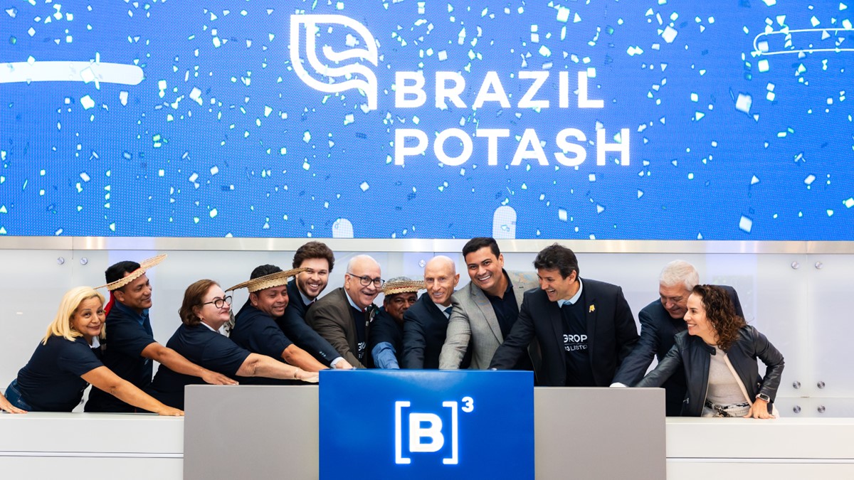 Brazil Potash celebra listagem de BDRs na B3